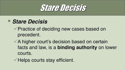 英美法律术语 | Stare Decisis - 法平教育